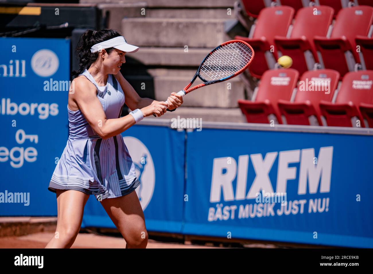 Nordea open 2023 quarterfinal wta125 Louisa Chirico against Claire Liu ...