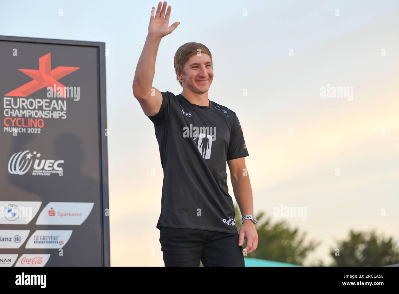 Marin Rantes (Croatia, bronze medal). BMX Freestyle men. European ...