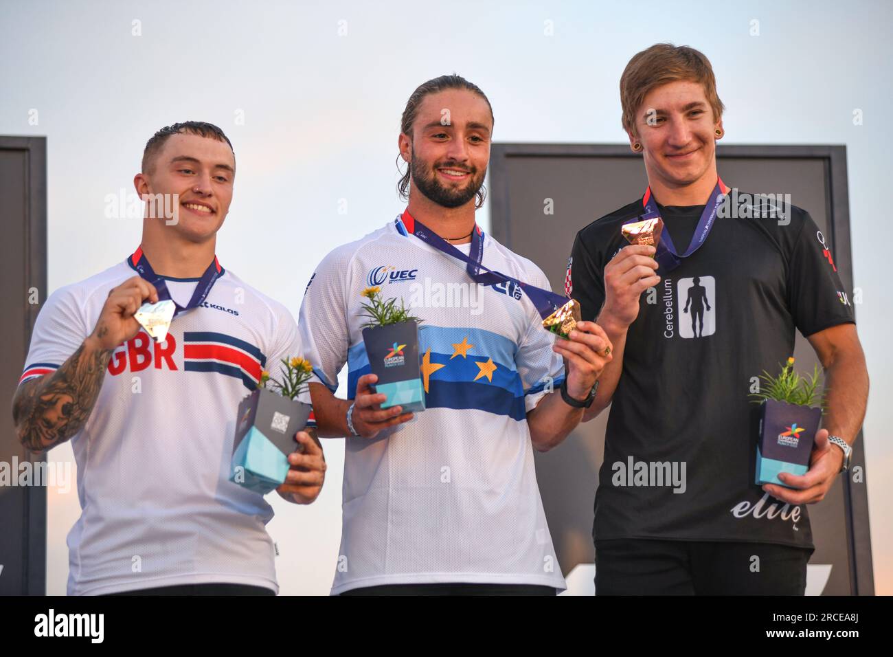 Olympic gold silver bronze medals hi-res stock photography and images ...