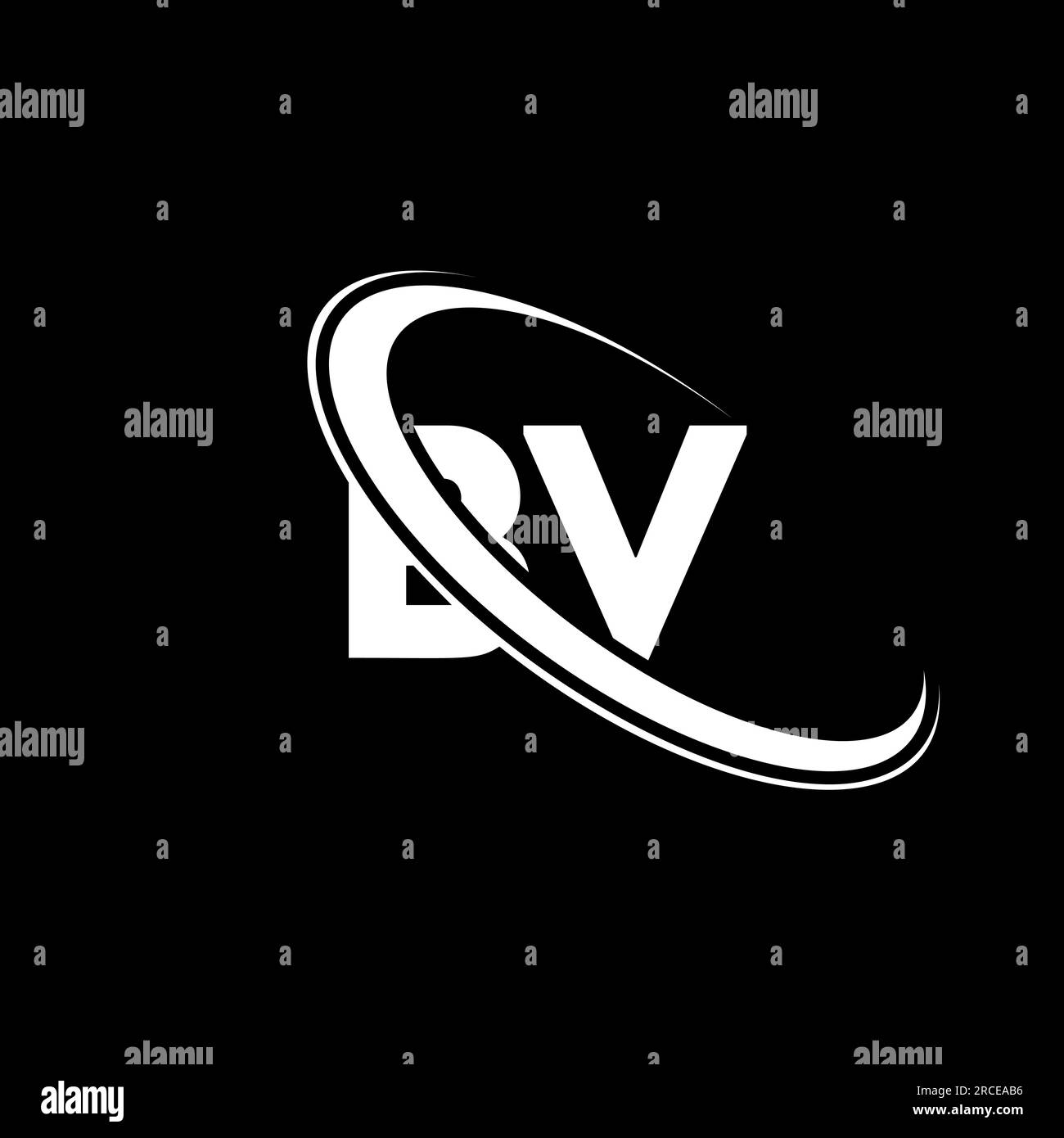 BV logo. B V design. White BV letter. BV/B V letter logo design ...