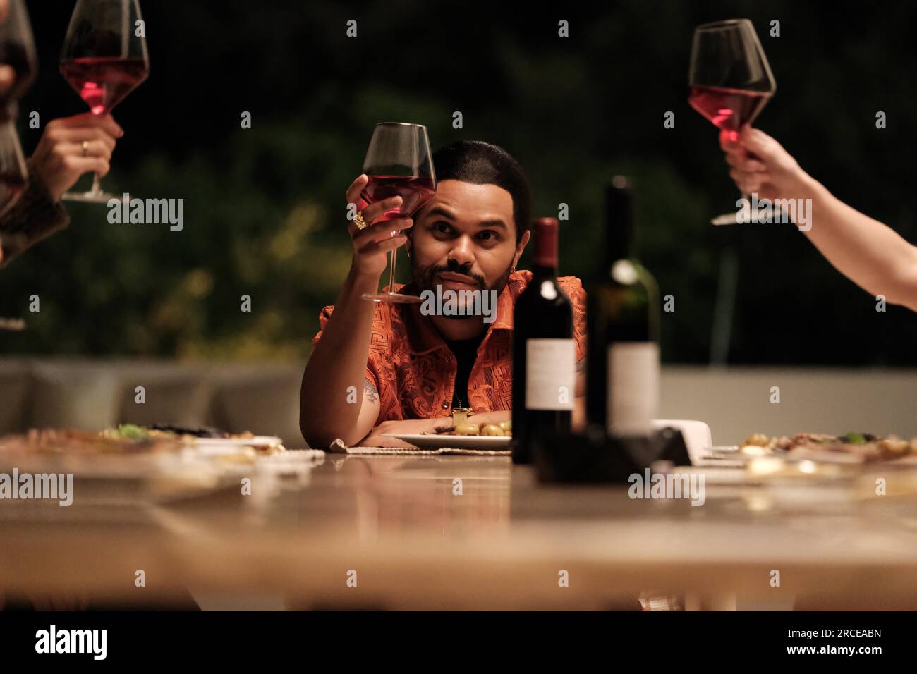 THE WEEKND in THE IDOL (2023), directed by SAM LEVINSON. Credit: A24 ...