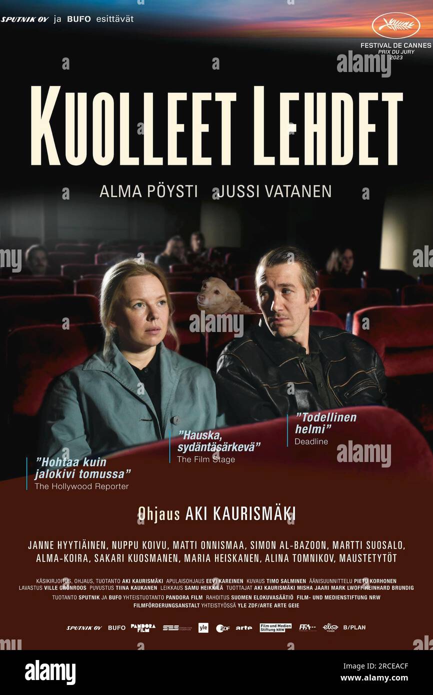 FALLEN LEAVES (2023) -Original title: KUOLLEET LEHDET-, directed by AKI ...