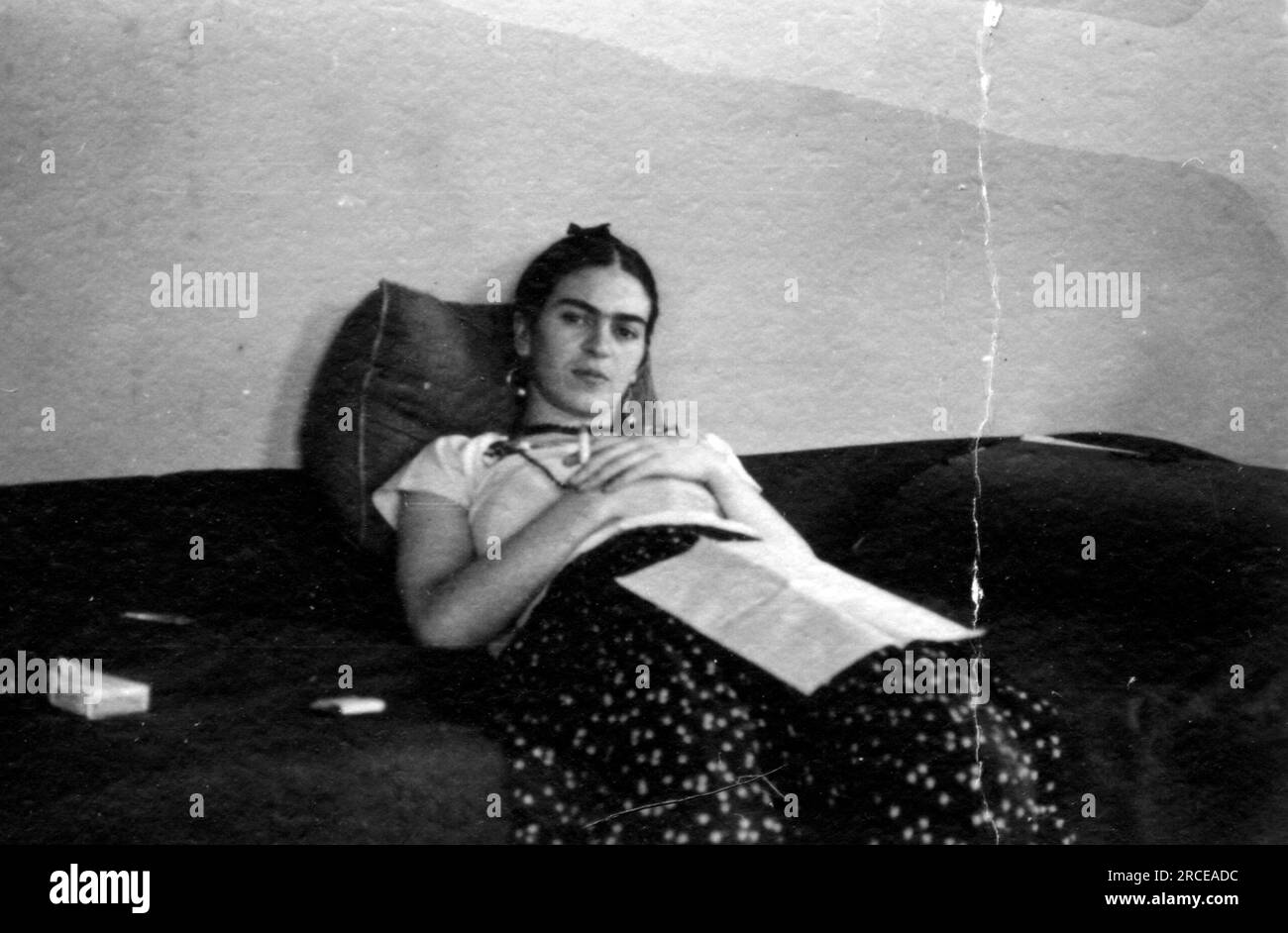 FRIDA KAHLO in BECOMING FRIDA KAHLO (2022), directed by LOUISE LOCKWOOD ...