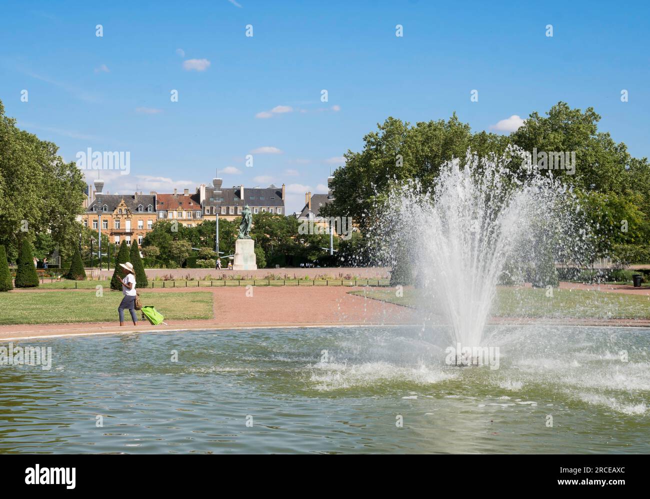 Jardin de lesplanade de metz hi-res stock photography and images - Alamy