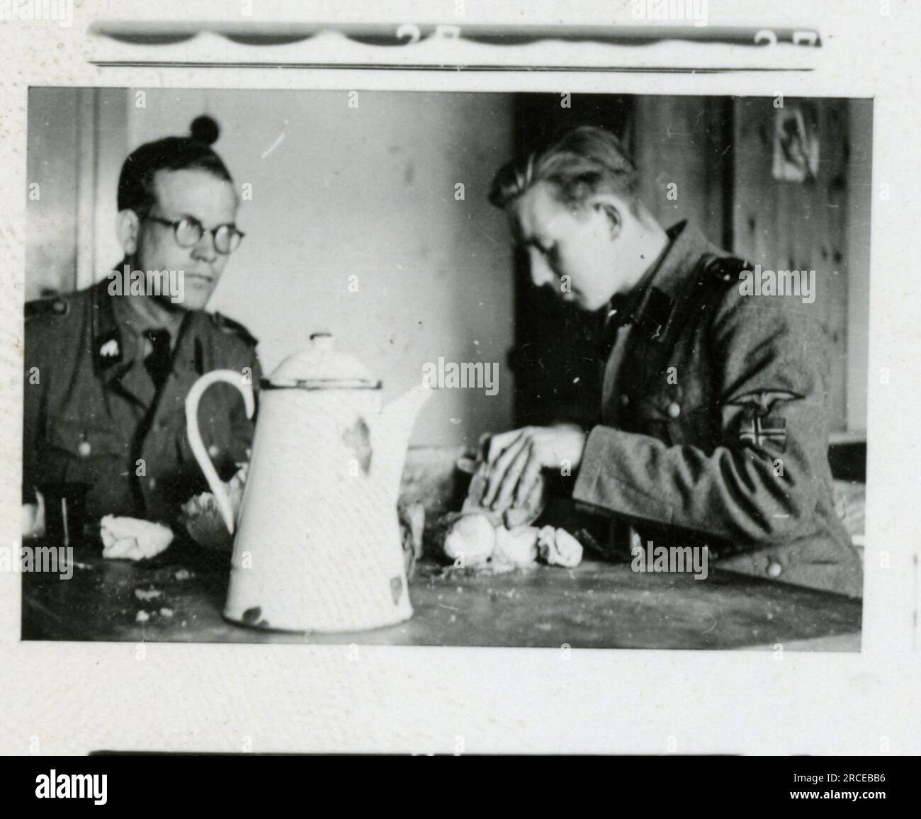 SS Photographer Eines Norwegian SS 1943 Field training, enlistment ...