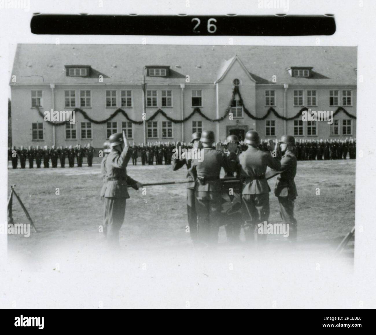 SS Photographer Eines Norwegian SS 1943 Field training, enlistment ...