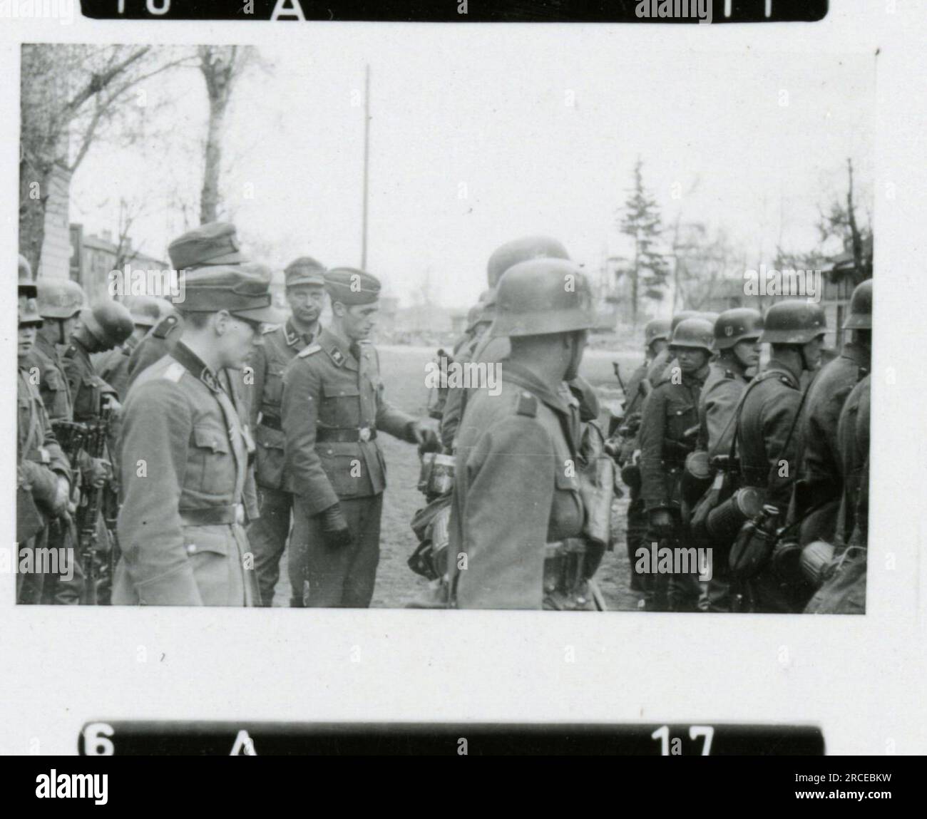 SS Photographer Eines Norwegian SS 1943 Field training, enlistment ceremony, winter scenes with ...