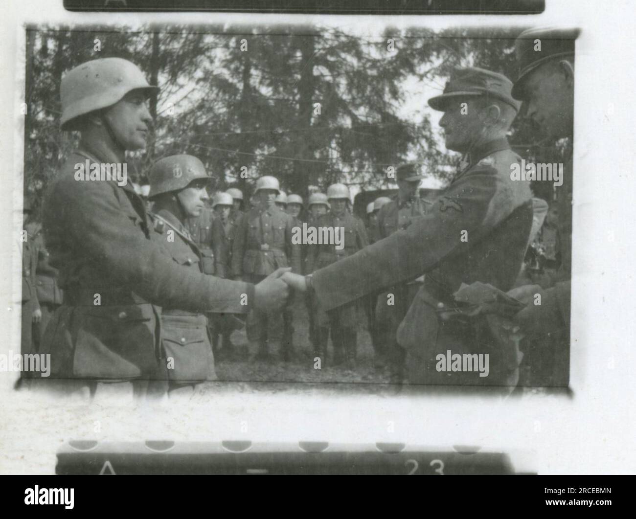 SS Photographer Einser Denmark (Frikorps Danmark) SS 1944 City scenes ...