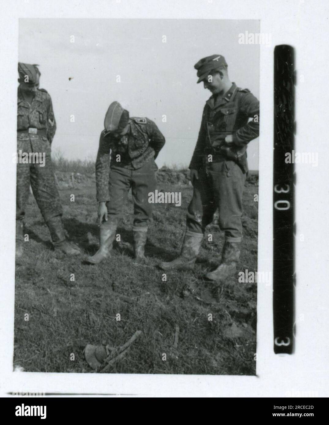 SS Photographer Fabiger, SS-Panzerkorps, Narva, 1944 Daily activities, unit in winter position ...