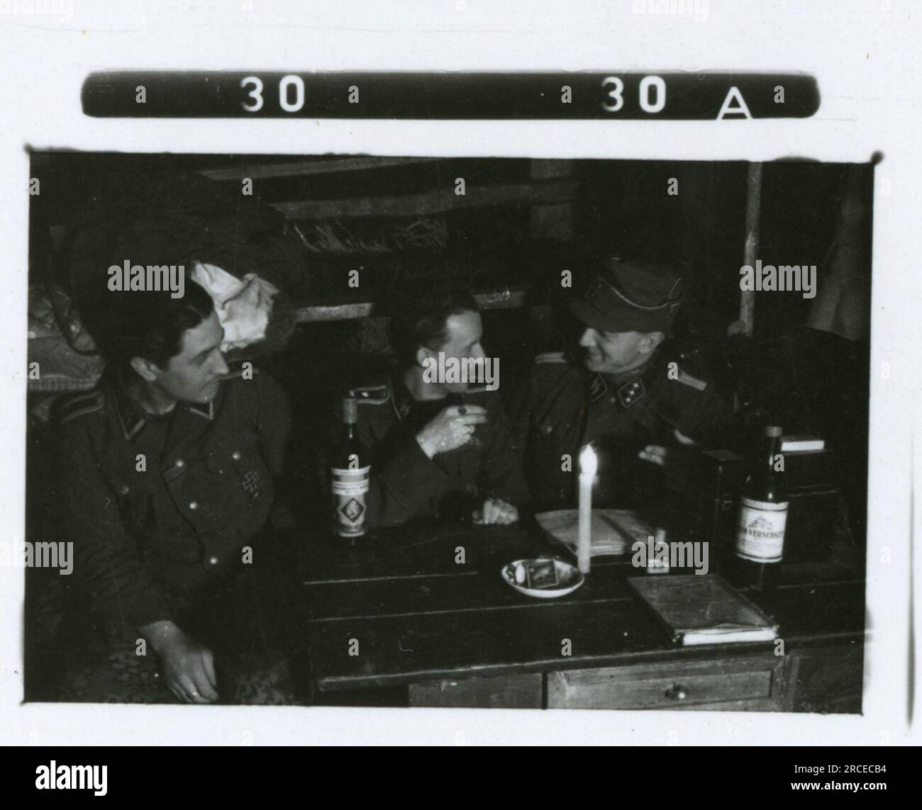 SS Photographer Fabiger, SS-Panzerkorps, Narva, 1944 Daily activities, unit in winter position ...