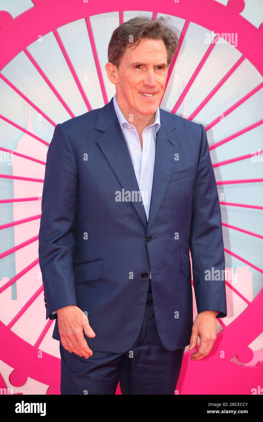 London, UK. Rob Brydon at the Barbie European Premiere. Cineworld ...