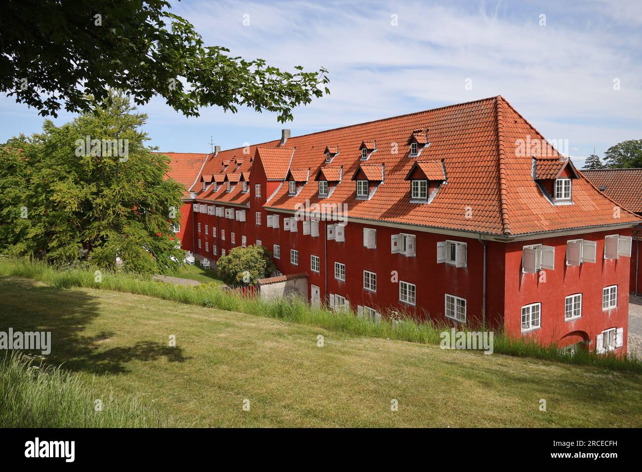 Barracks of the Kastellet fortress in Copenhagen Stock Photo - Alamy