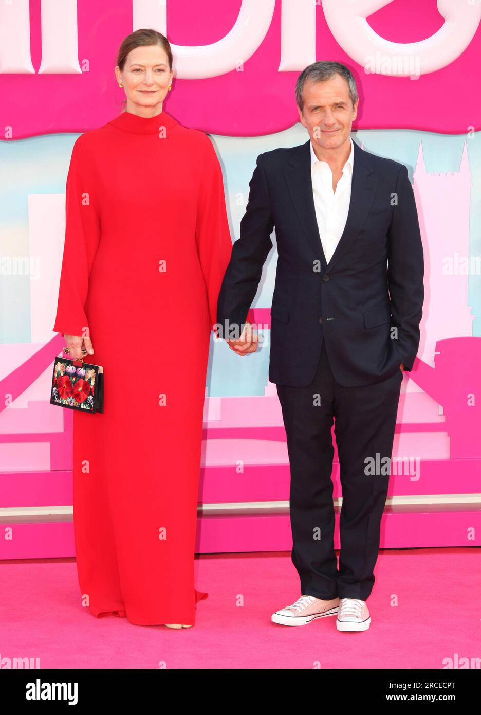 London, UK. David Heyman and Rose Uniacke at the Barbie European ...