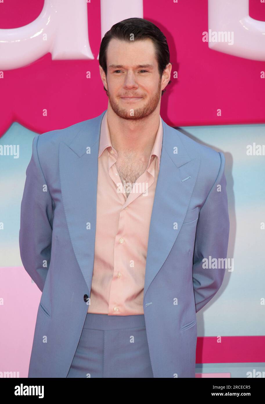 London, UK. Connor Swindells at the Barbie European Premiere. Cineworld ...