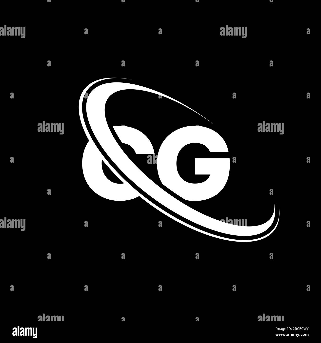 CG logo. C G design. White CG letter. CG/C G letter logo design ...