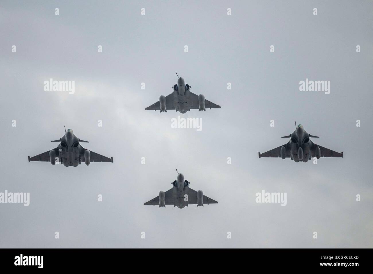 Paris, France. 14th July, 2023. Royal Air Force (RAF) Eurofighter ...