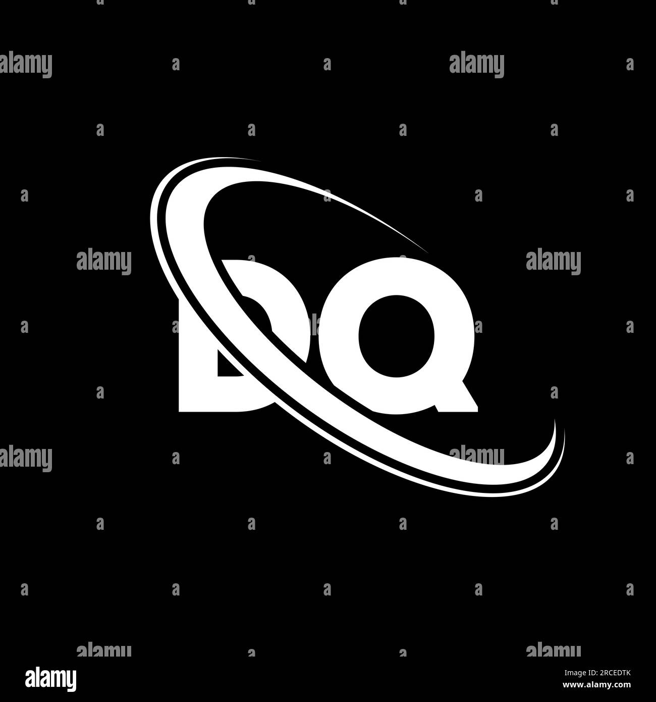 Letter dq logo Black and White Stock Photos & Images - Alamy