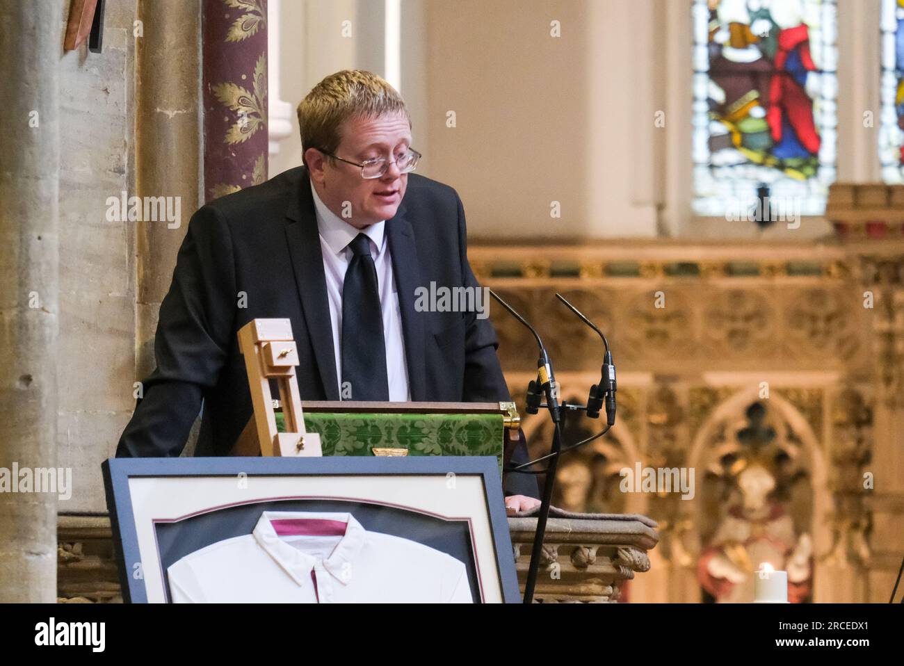 Barnaby webber funeral hi-res stock photography and images - Alamy