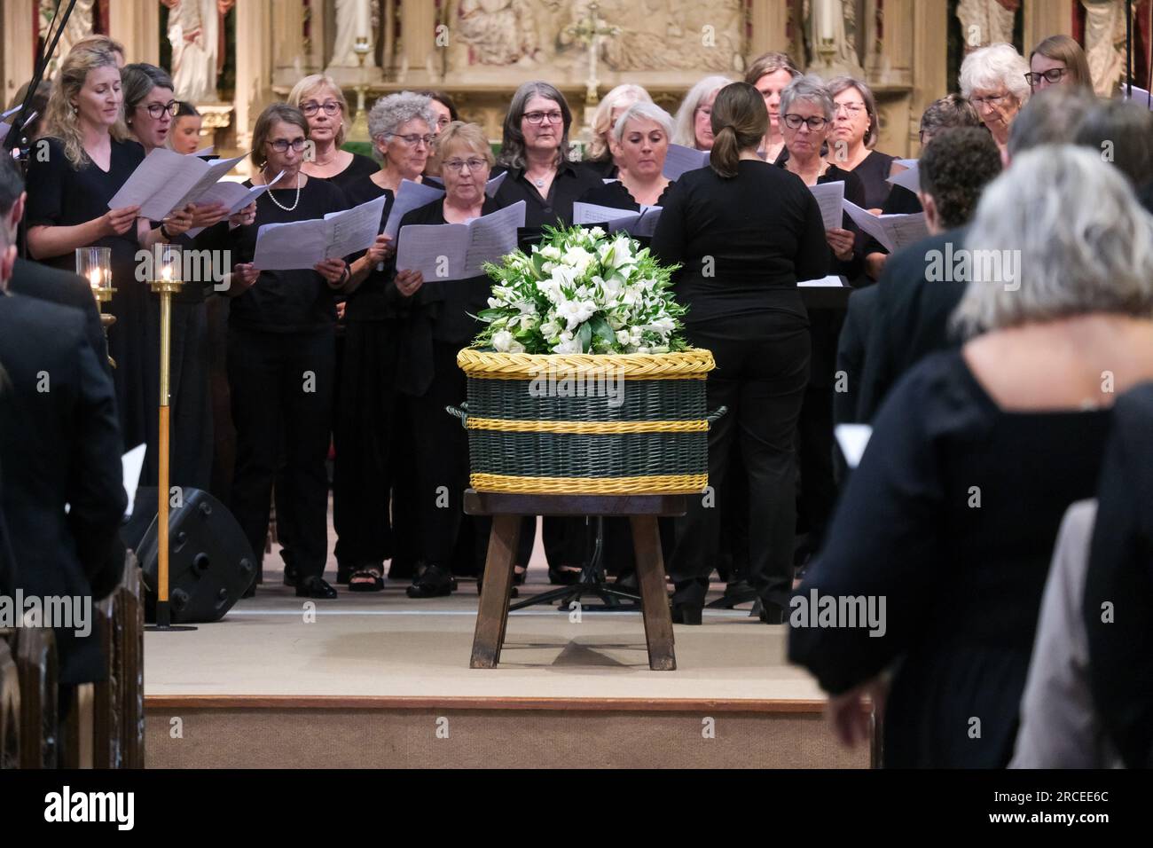 Barnaby webber funeral hi-res stock photography and images - Alamy