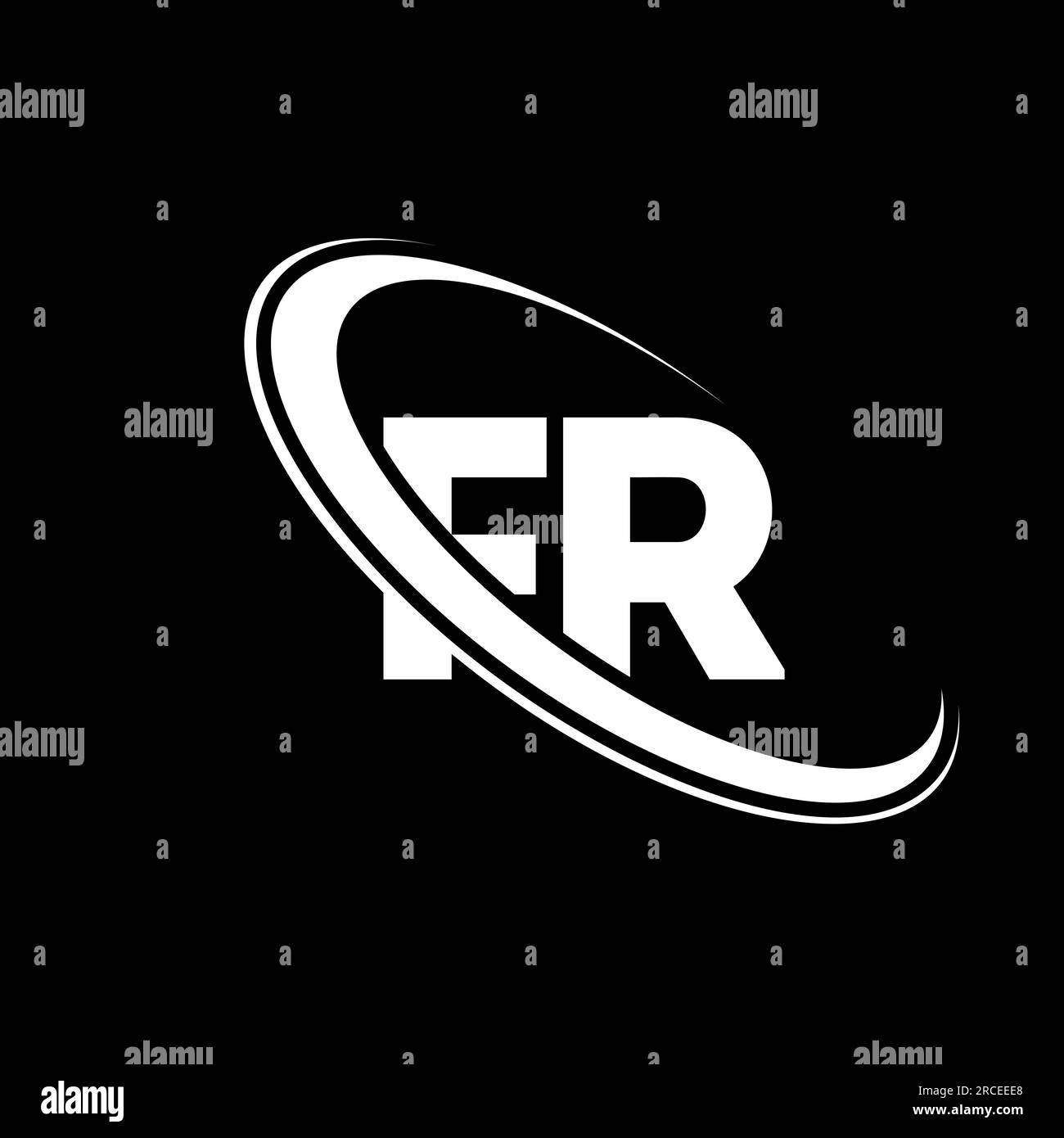 Fr logo Stock Vector Images - Alamy