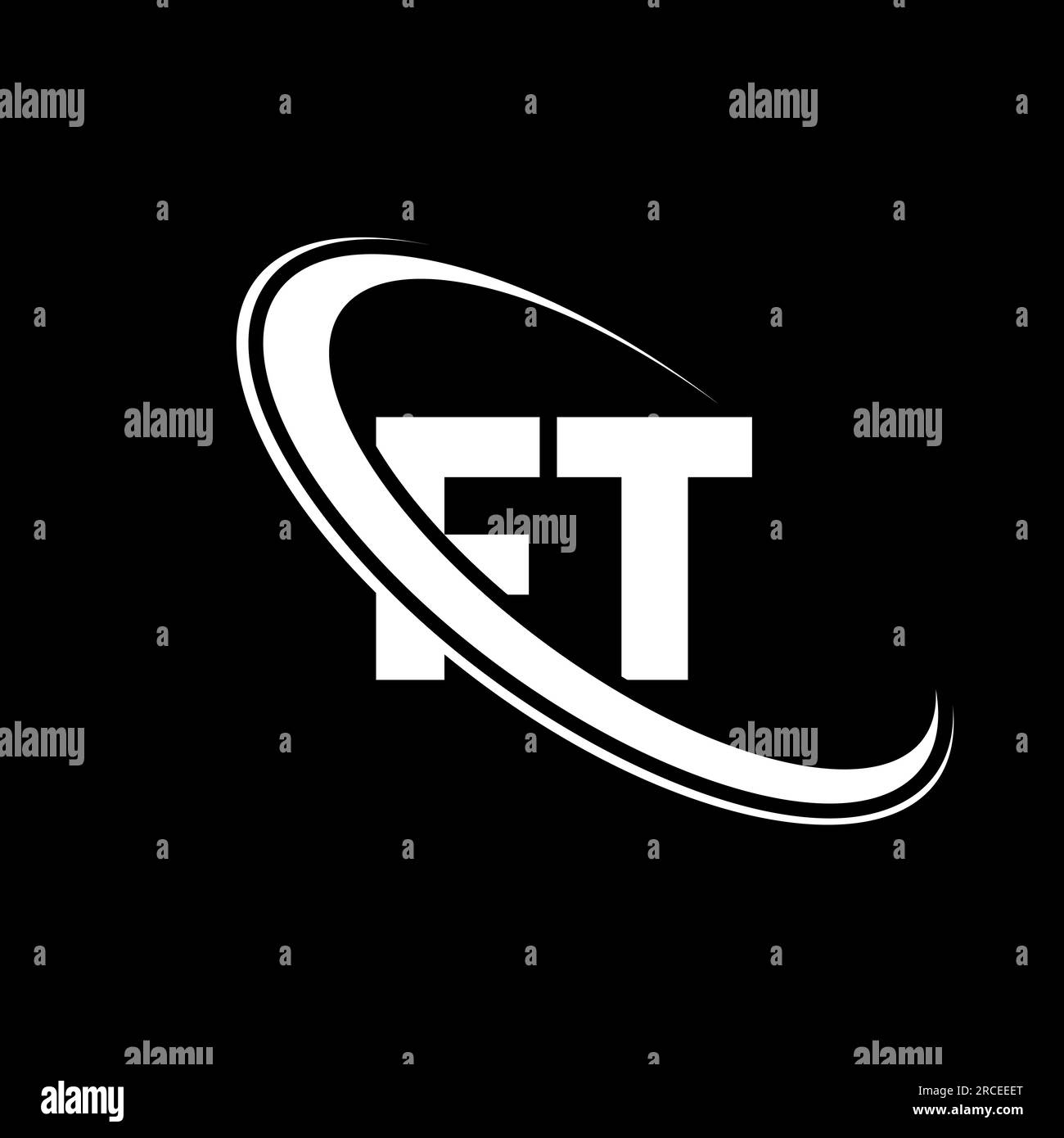 FT logo. F T design. White FT letter. FT/F T letter logo design ...