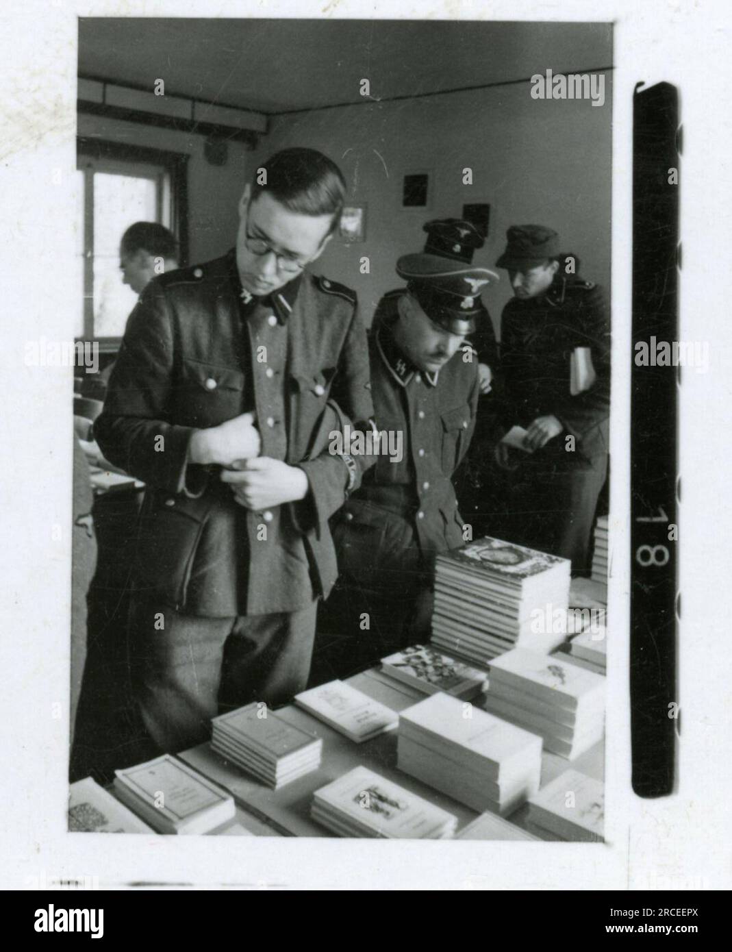 SS Photographer Feder 1943 & 1944 Remains of crashed aircraft, many ...