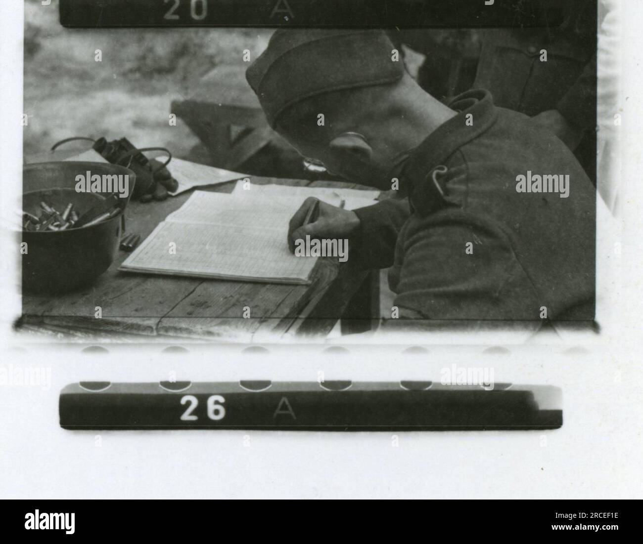 SS Photographer Feder 1943 & 1944 Remains of crashed aircraft, many ...