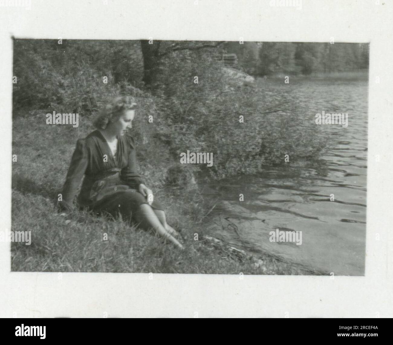 SS Photographer Feder 1943 & 1944 Remains of crashed aircraft, many ...