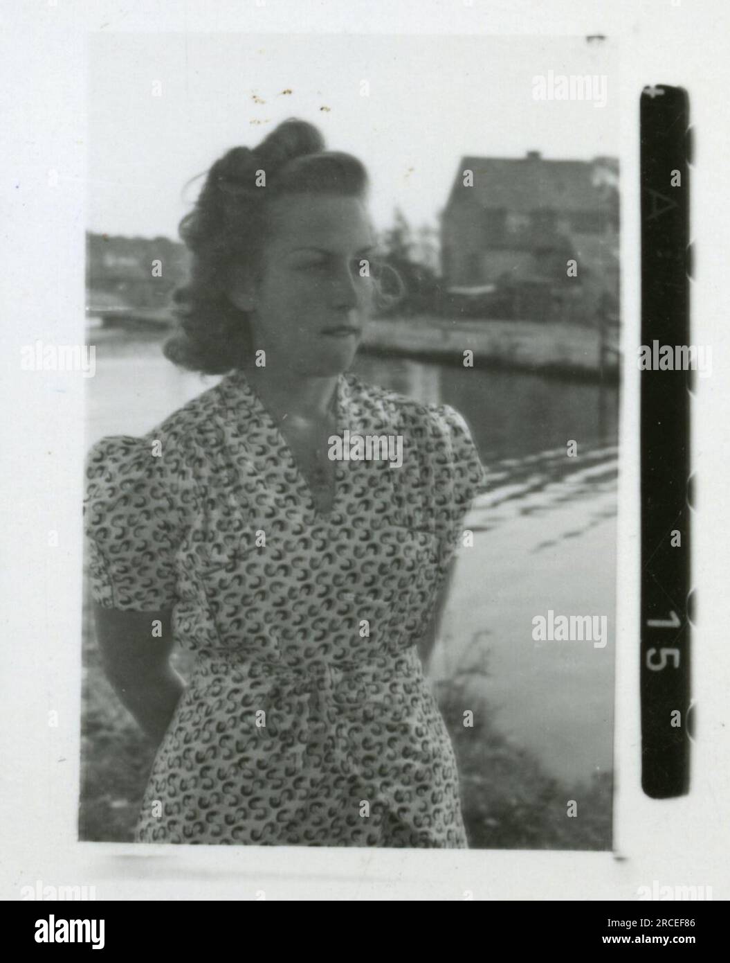 SS Photographer Feder 1943 & 1944 Remains of crashed aircraft, many ...