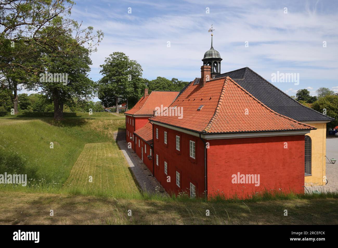 Barracks of the Kastellet fortress in Copenhagen Stock Photo - Alamy