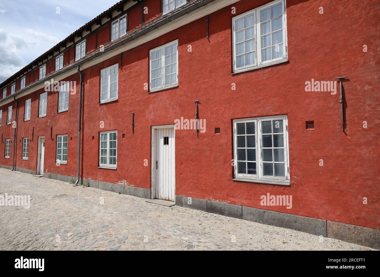 Barracks of the Kastellet fortress in Copenhagen Stock Photo - Alamy