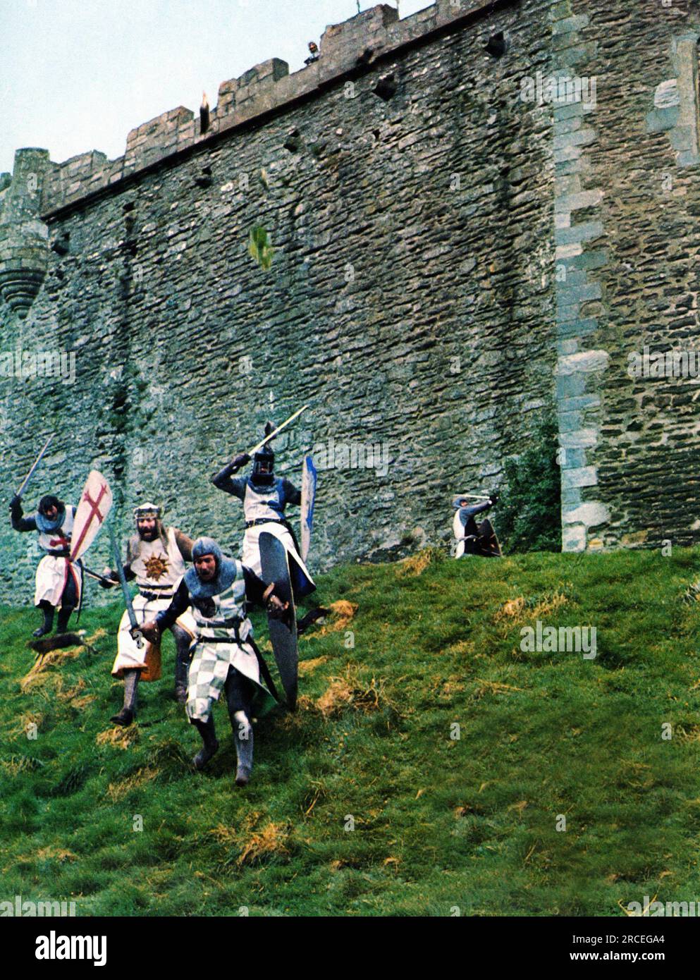 Michael Palin Graham Chapman Eric Idle Terry Jones Monty Python And The Holy Grail 1975