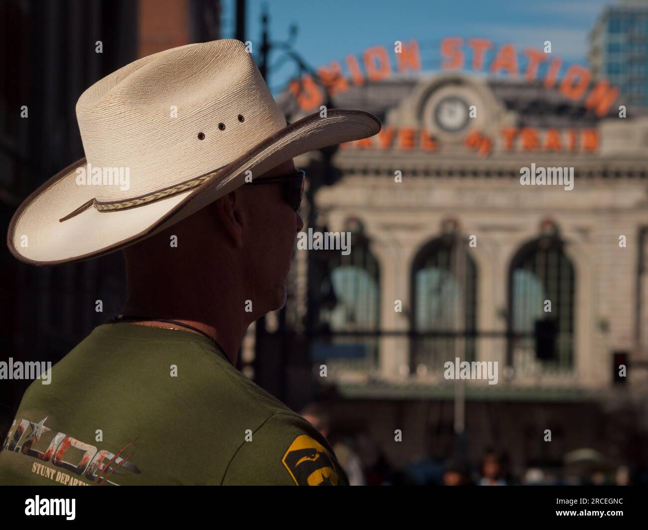 Denver colorado cowboy hi-res stock photography and images - Alamy