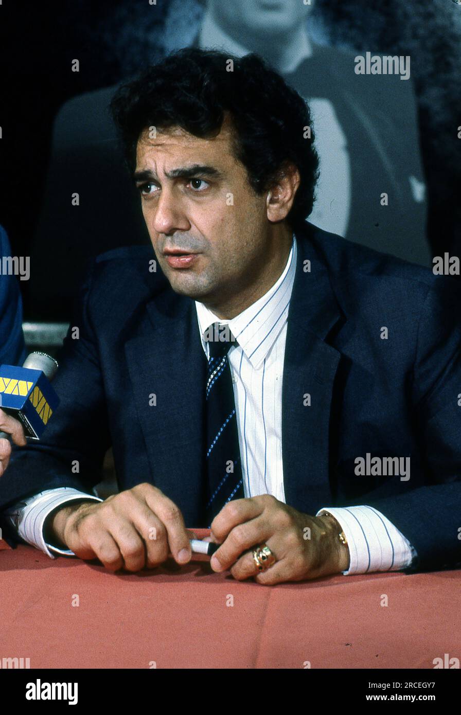 Placido Domingo, Spanish opera singer, conductor and arts administrator ...