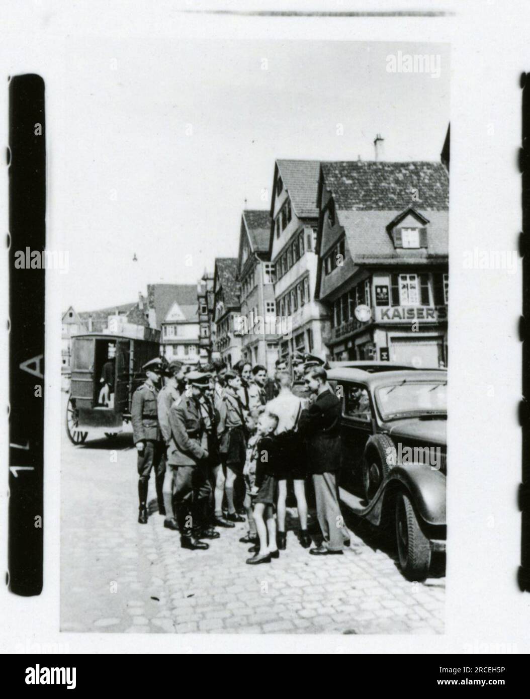 SS Photographer Ege (Germany and Sudetenland) Local populace in ...