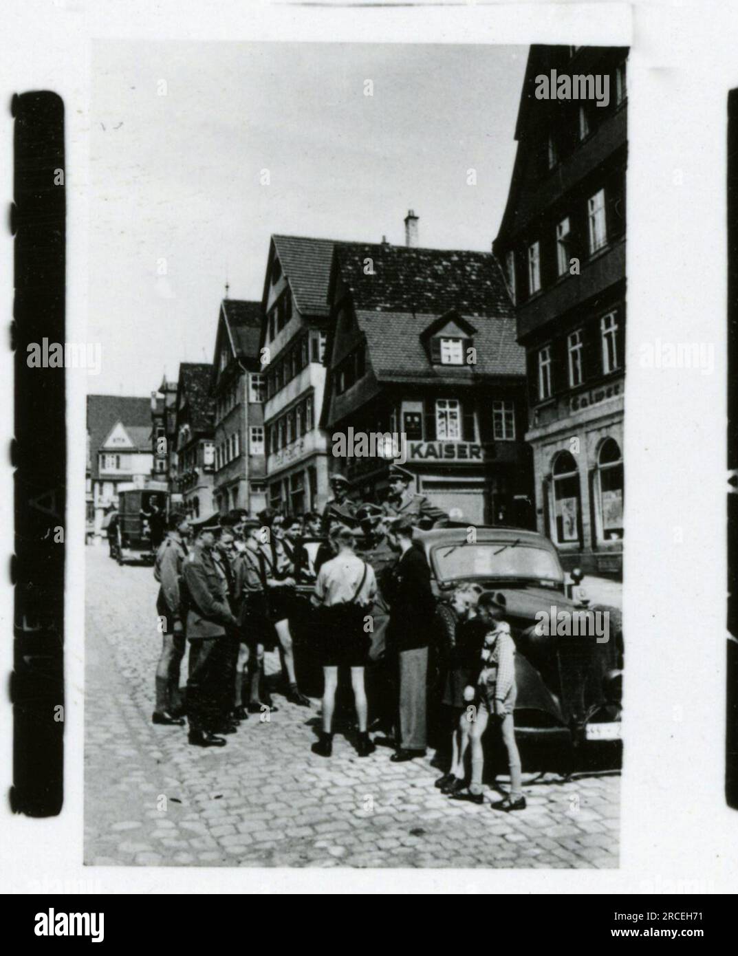 SS Photographer Ege (Germany and Sudetenland) Local populace in ...