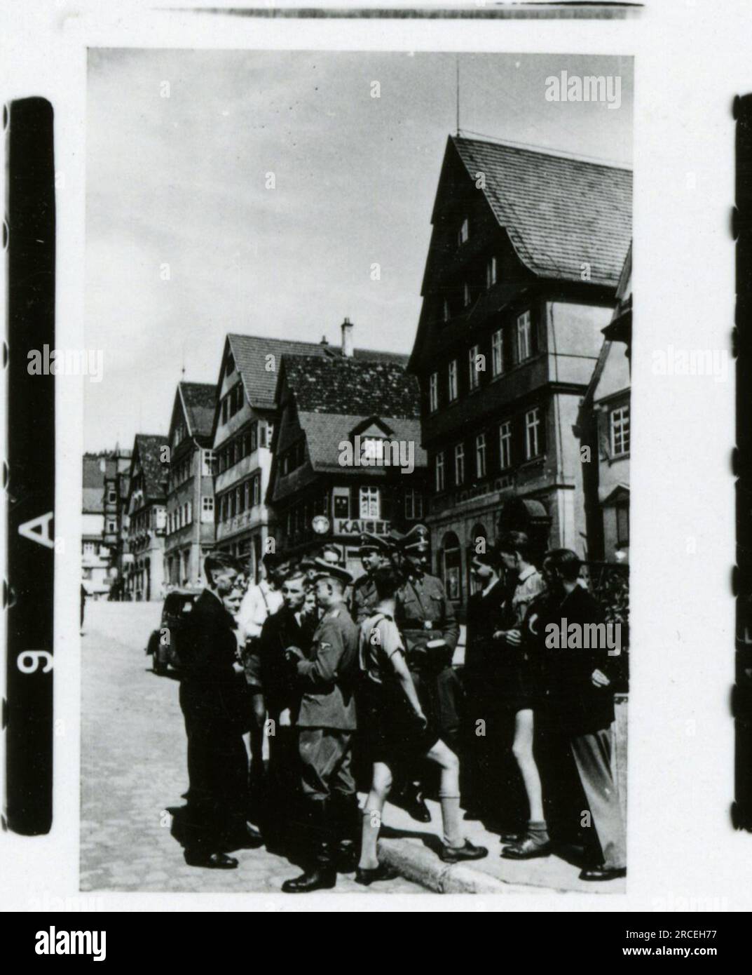 SS Photographer Ege (Germany and Sudetenland) Local populace in ...