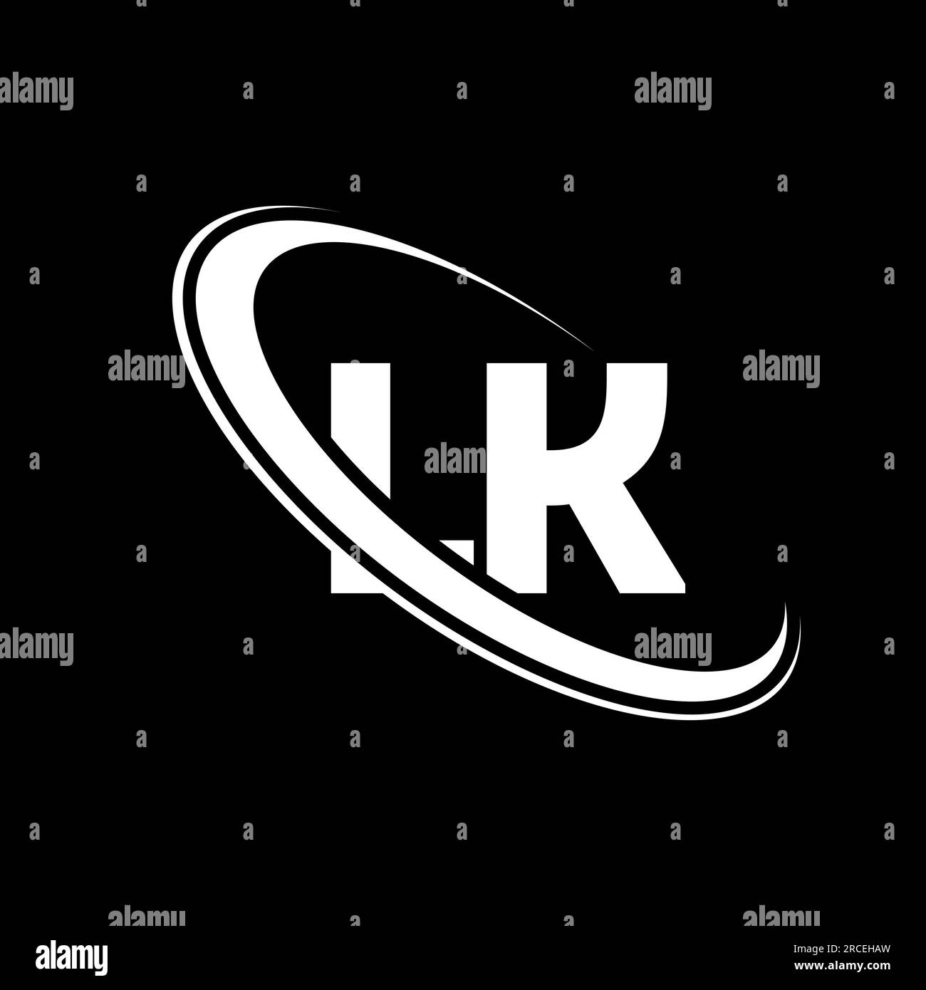 LK logo. L K design. White LK letter. LK/L K letter logo design ...