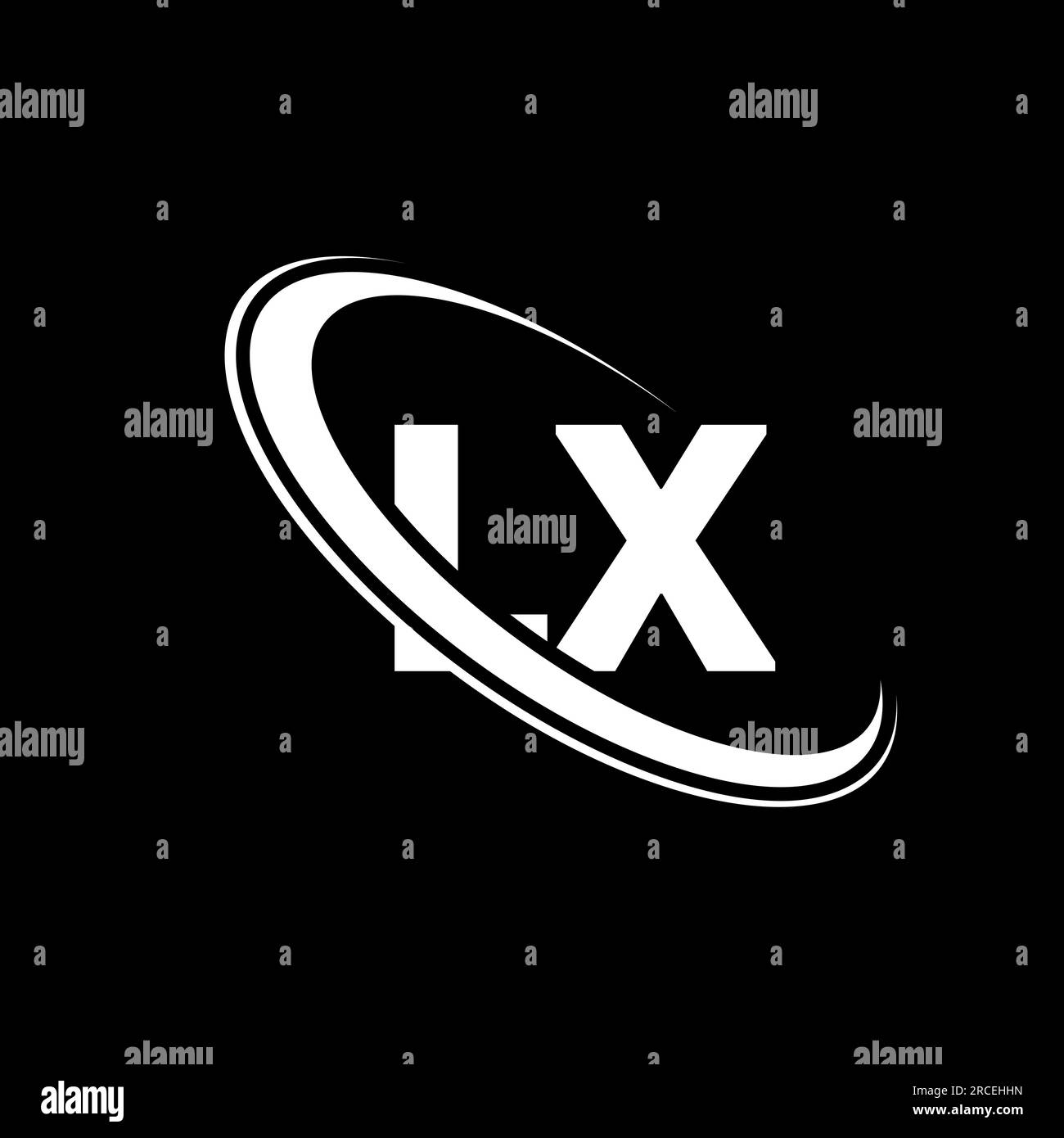 LX logo. L X design. White LX letter. LX/L X letter logo design ...