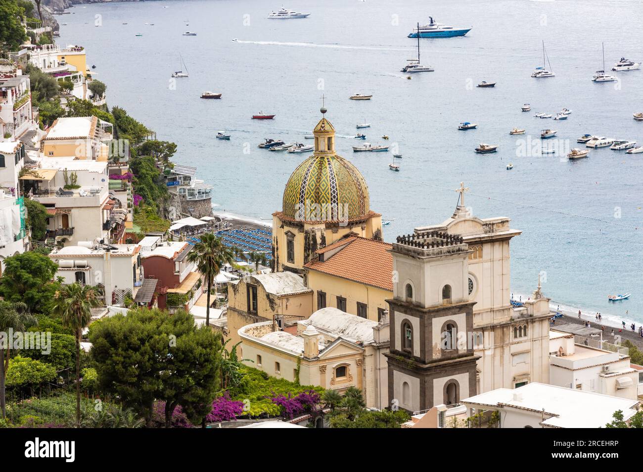 The Church of Our Lady of the Assumption in Positano is one of the key ...