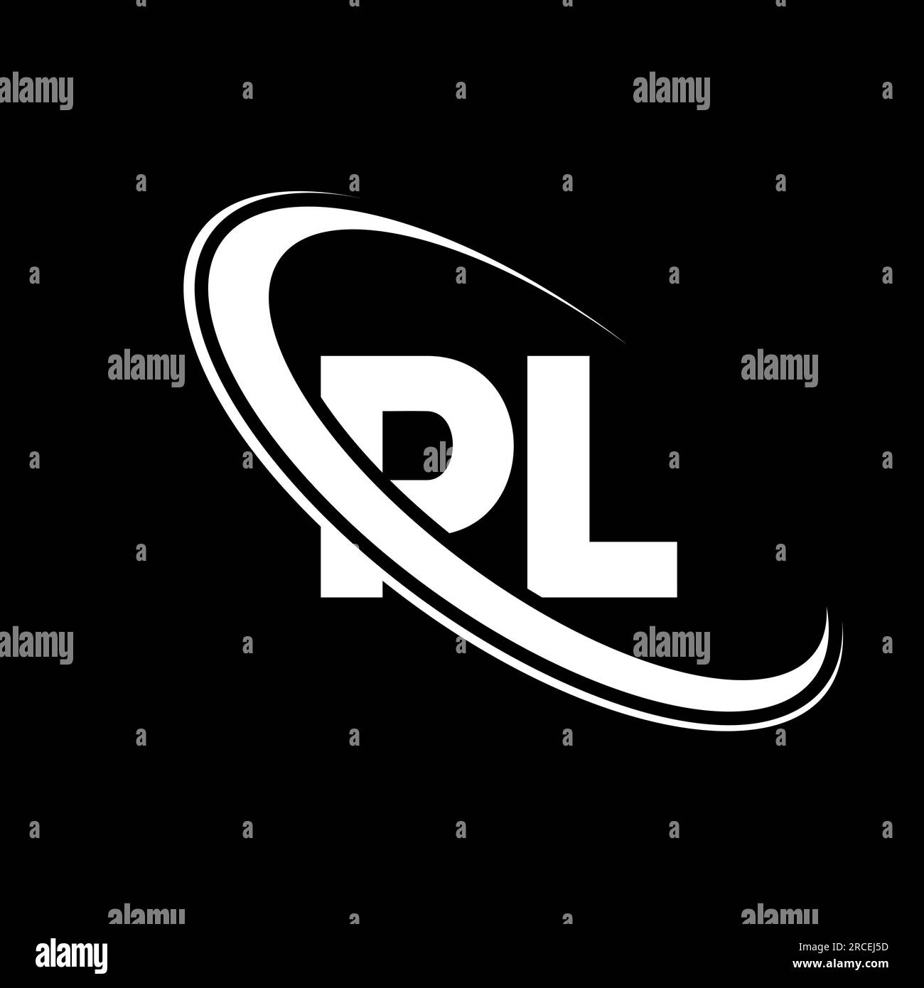 PL logo. P L design. White PL letter. PL/P L letter logo design ...