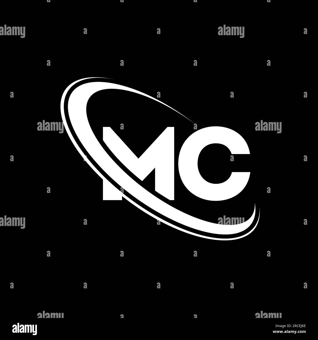 MC logo. M C design. White MC letter. MC/M C letter logo design ...