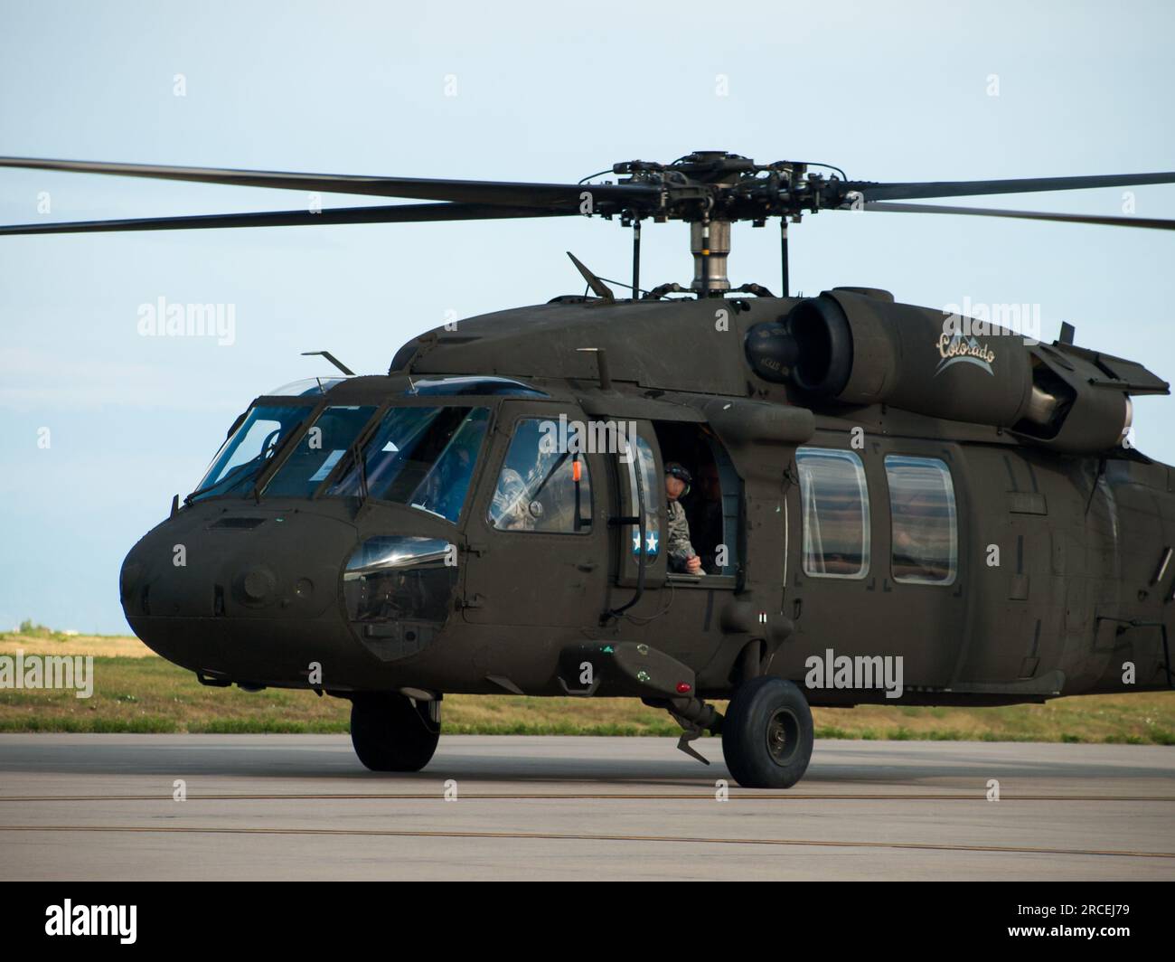 Black Hawk Helicopter Stock Photo - Alamy