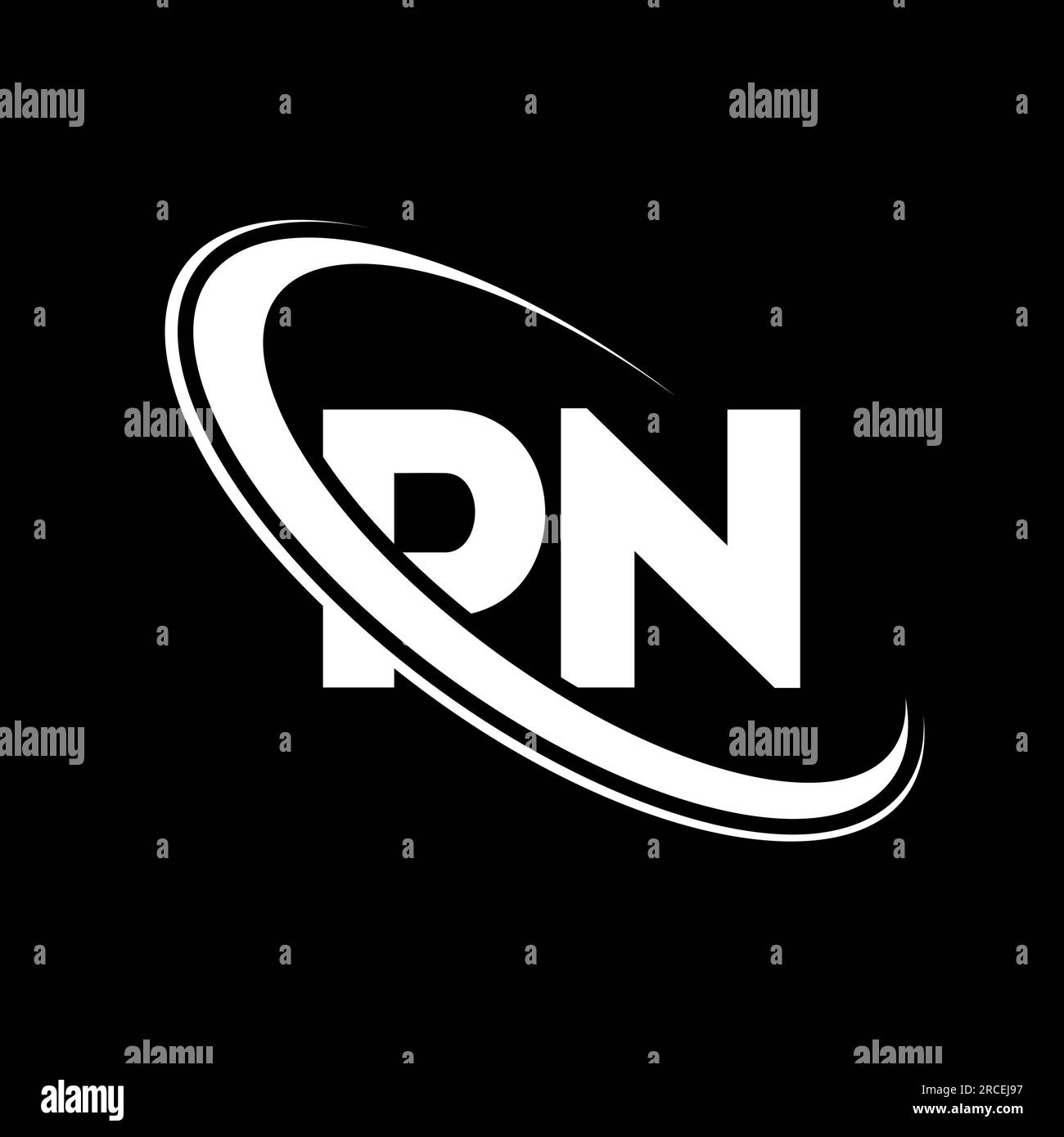 PN logo. P N design. White PN letter. PN/P N letter logo design ...