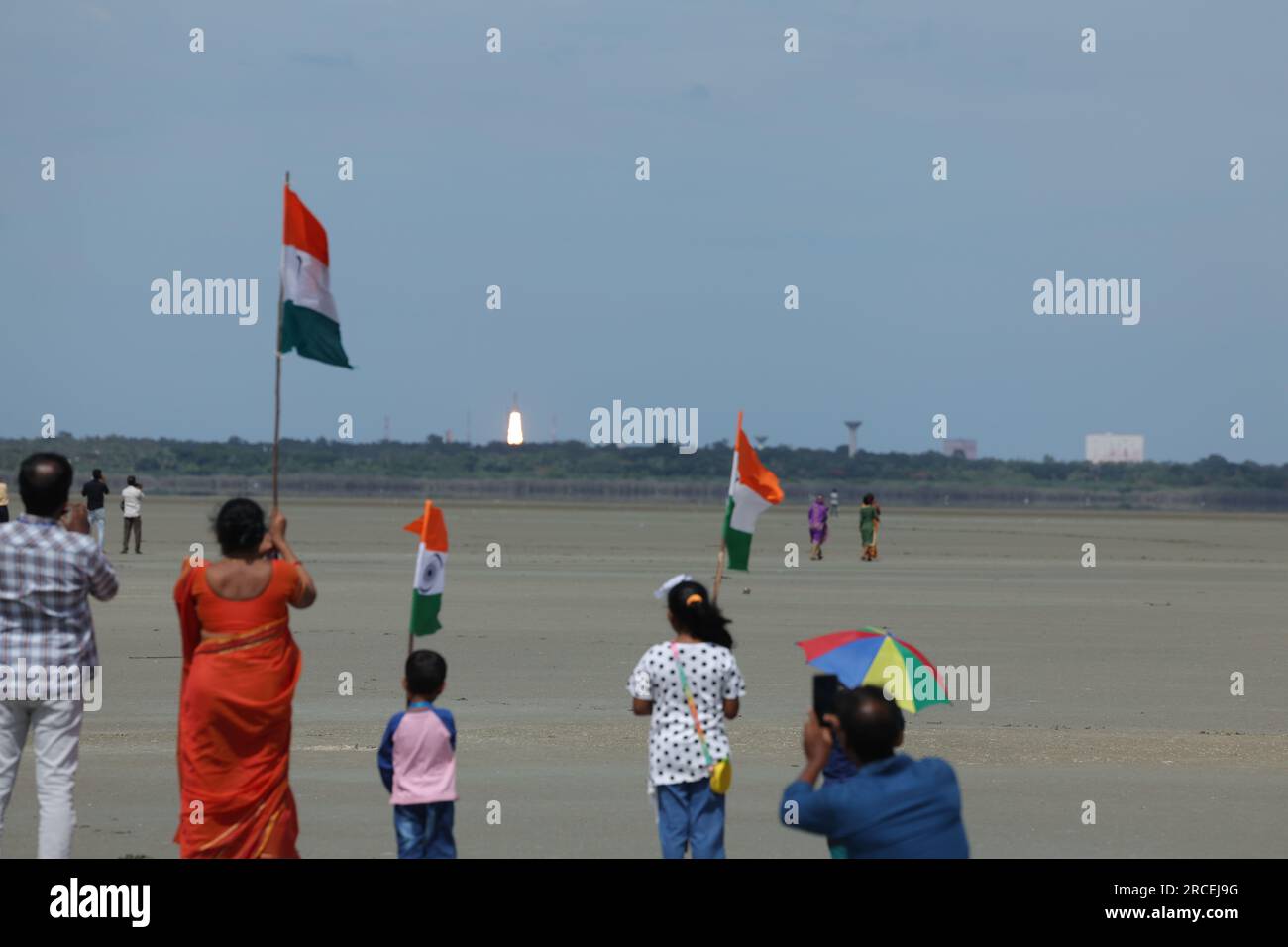 Sriharikota, India. 14th July, 2023. Chandran - 3, Indias 3rd Lunar ...