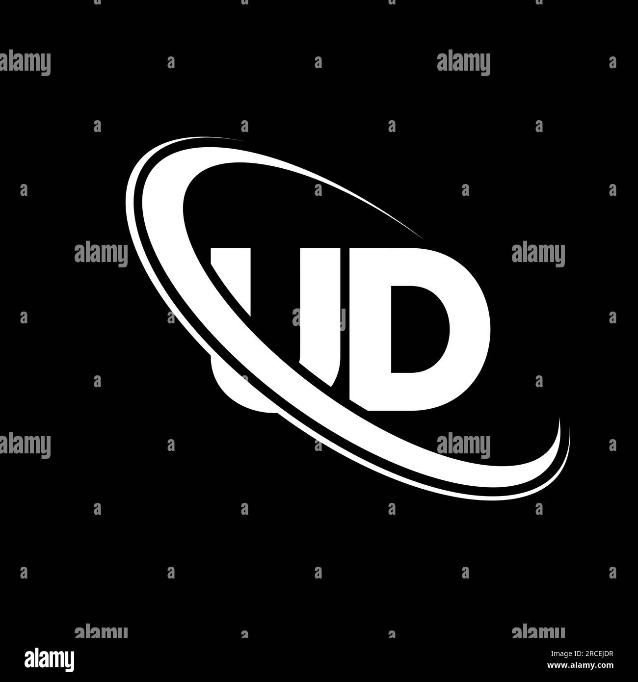 UD logo. U D design. White UD letter. UD/U D letter logo design ...