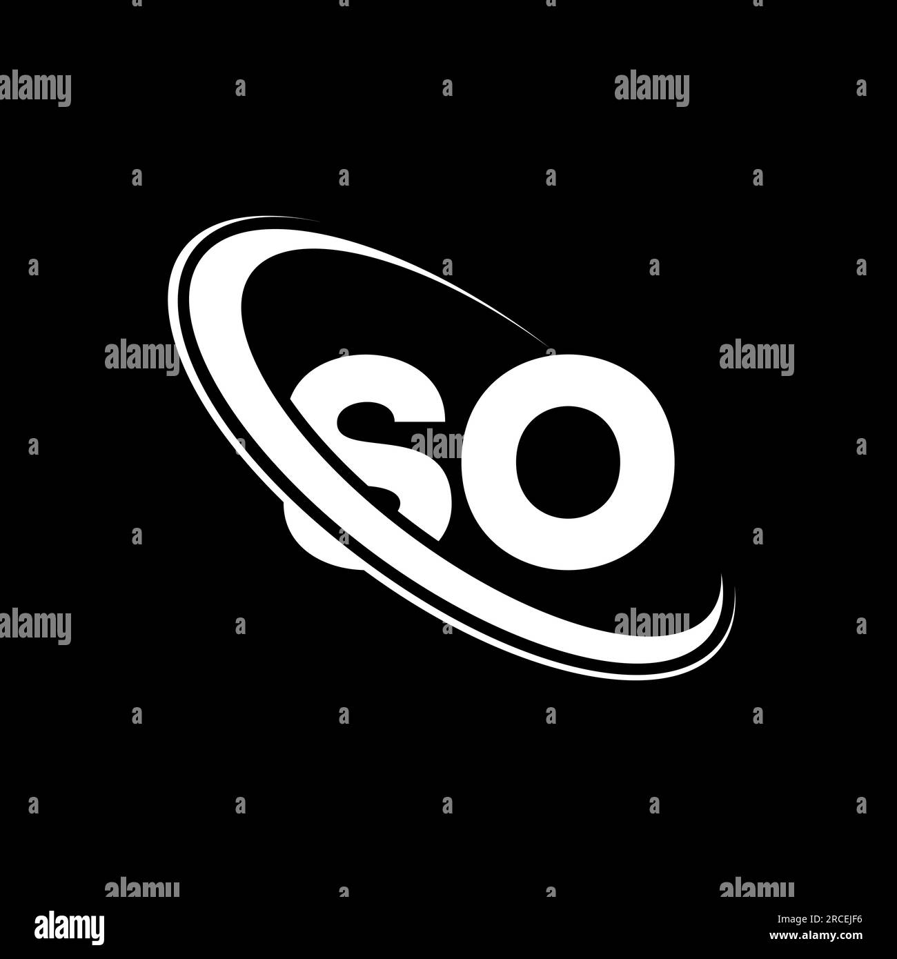 SO logo. S O design. White SO letter. SO/S O letter logo design ...