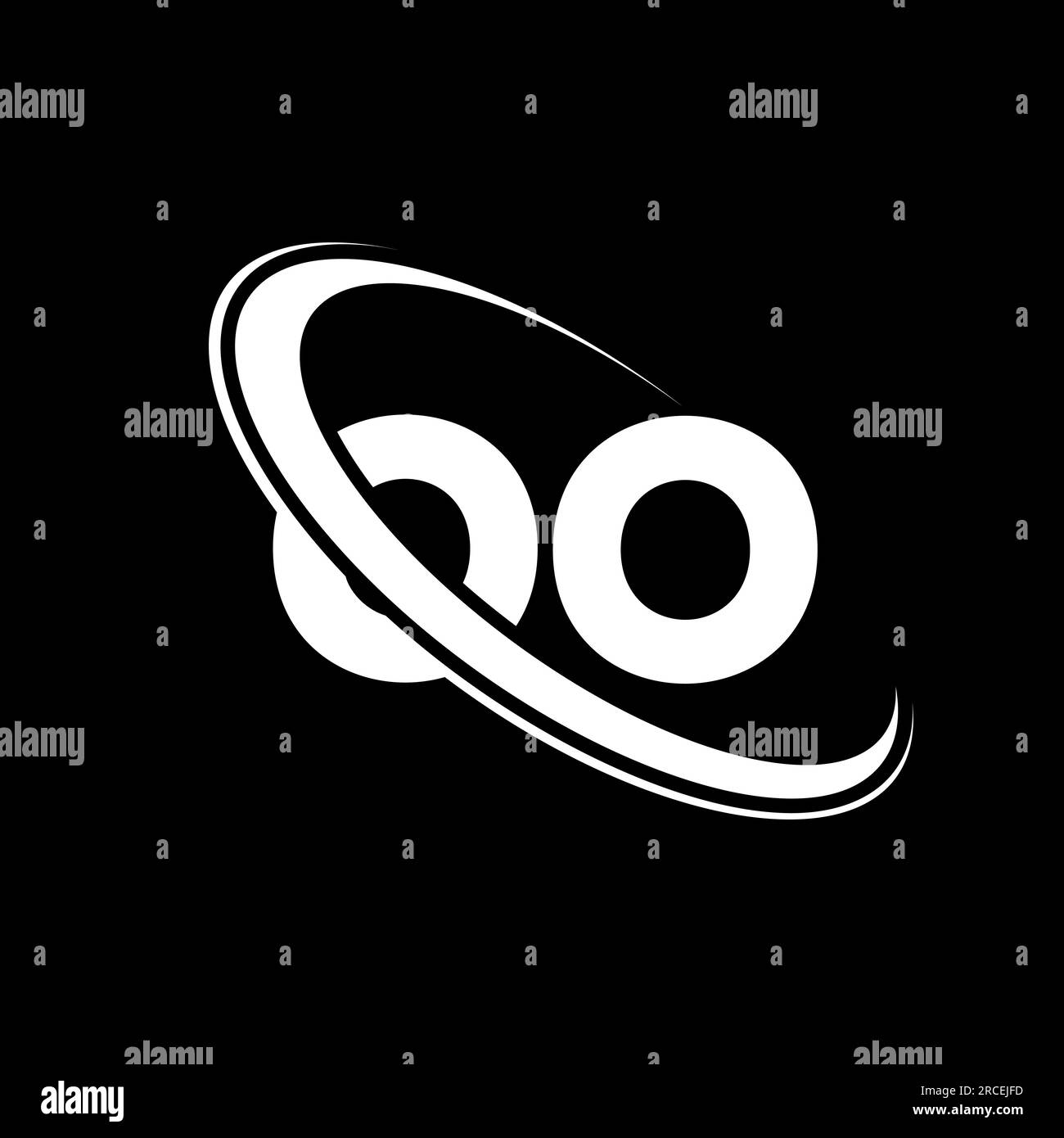 OO logo. O O design. White OO letter. OO/O O letter logo design ...