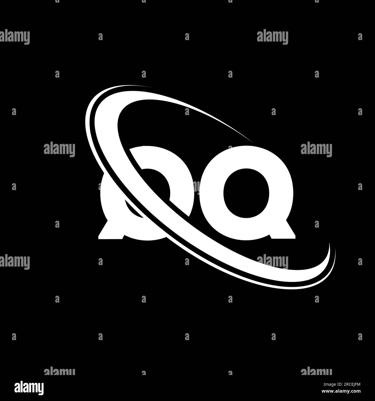 Qq logo Stock Vector Images - Alamy
