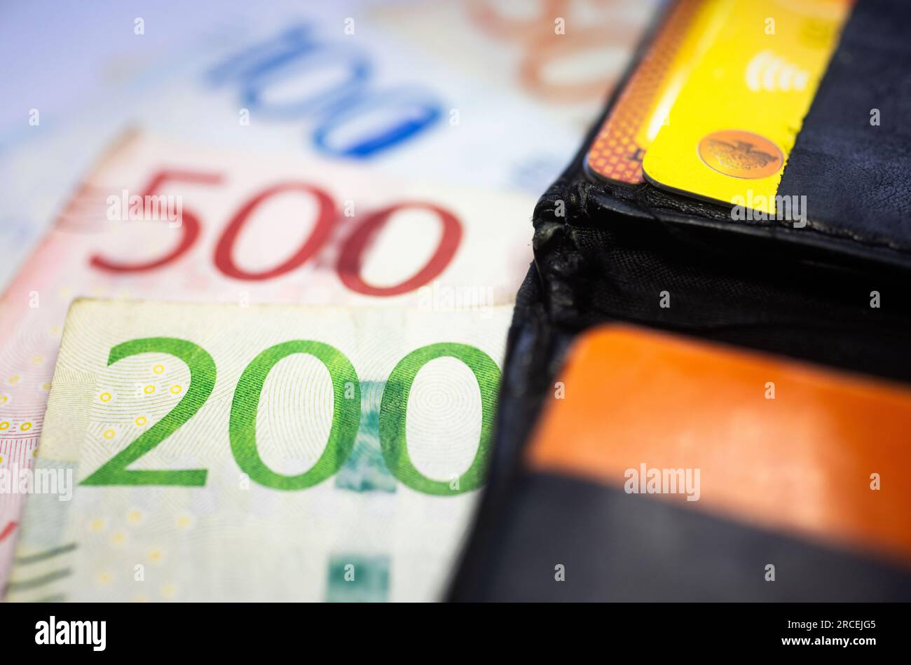 Swedish banknotes in a wallet Stock Photo - Alamy